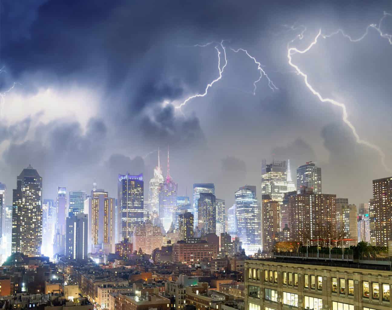How Do Skyscrapers Withstand Lightning? - BuilderSpace